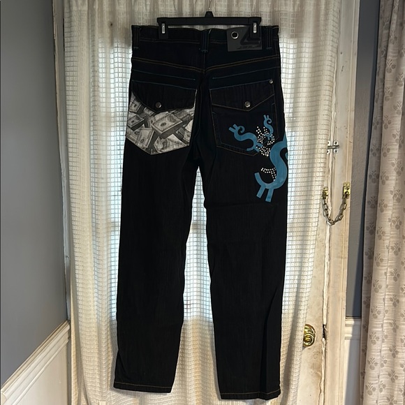 Lot 29 | Jeans | Y2k Vintage Jeans With Blue And Silver Accents | Poshmark